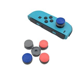 Thumb Stick Extenders Joystick Cap Analog Grip Thumbsticks Cap Cover Case for Nintendo Switch NS Joy-Con Controller (2pcs Blue)