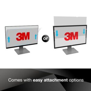 3M Privacy Filter for 21.5 Inch Widescreen Monitor, Reversible Gloss/Matte, Reduces Blue Light, Screen Protection, 16:9 Aspect Ratio (PF215W9B)