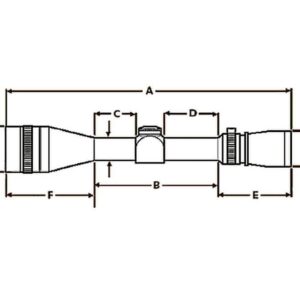 Tasco 4x322 Black FC, Rings, Truplex, Box 5L