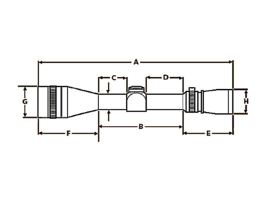 Tasco 4x322 Black FC, Rings, Truplex, Box 5L