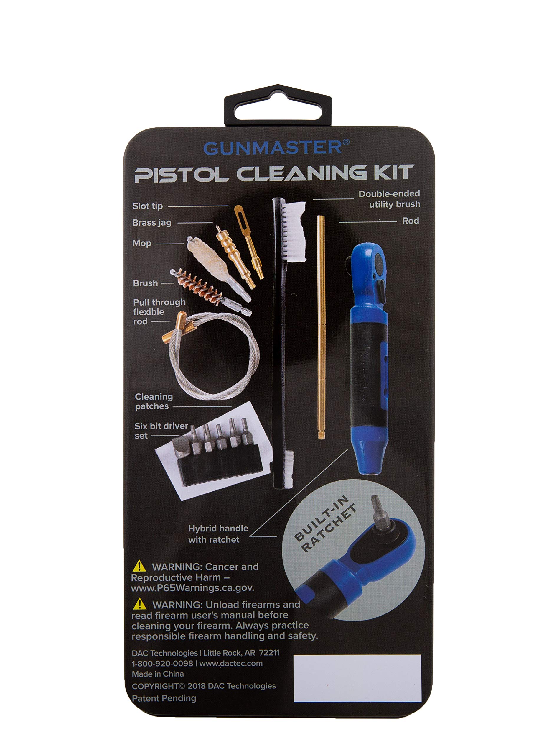 Gunmaster Slim Line .40cal Pistol Cleaning Kit