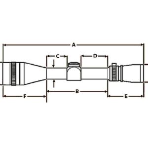 Trijicon VCOG VC18 1-8x28mm Rifle Scope, 34 mm Tube, First Focal Plane, Black, Red VC18-C-2400001