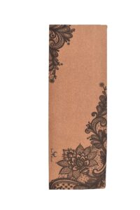 2nd wind cork yoga mat - lace