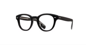 oliver peoples cary grant ov5413u - 1492 eyeglass frame black w/clear demo lens 48mm