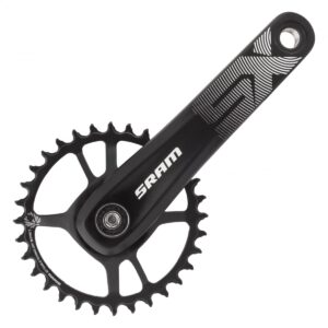 sram sx eagle crankset - 170mm, 12-speed, 32t, direct mount, power spline spindle interface, black, a1