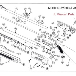 JL Missouri Parts Crosman 2100 A B Classic Rebuild Kit Valve As Seals Set BB Pellet Gun Air Rifle Parts 2200K021, 760-140