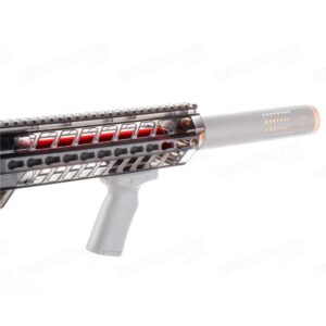 WORKER MCX Body Cover Hide Pump Kits for Nerf Retaliator Color Clear Transparent