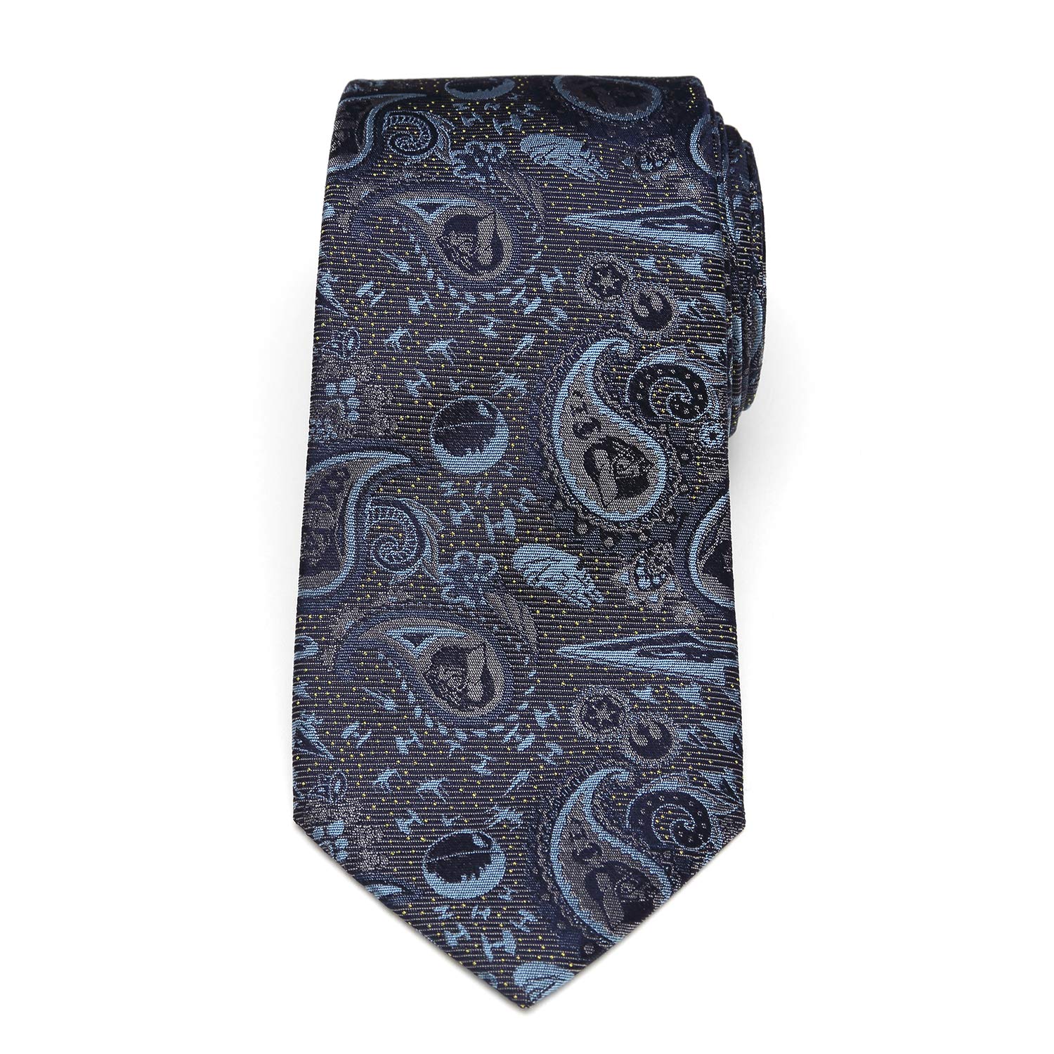 Cufflinks Inc. Vader Paisley Blue and Gray Men's Tie