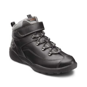 dr. comfort ranger men's therapeutic diabetic extra depth hiking boot: black 12 wide (e/2e) lace