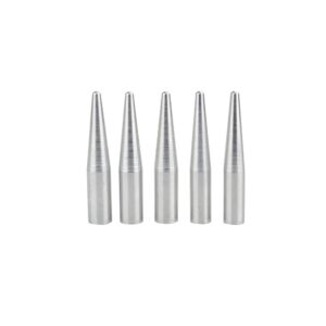 ameyxgs 12pcs archery arrowheads stainless steel arrow points shooting target practice arrow tips use for paste outside the arrow shafts (od: 9 mm, id: 8 mm)