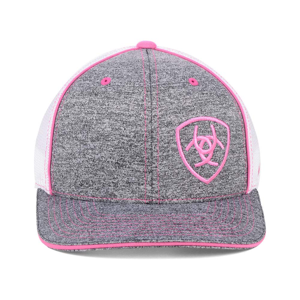 ARIAT Womens 1504930 Pink/Heather Grey Cap