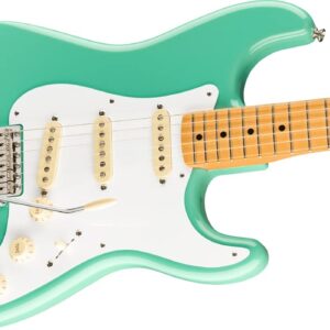 Fender Vintera 50s Stratocaster Electric Guitar, with 2-Year Warranty, Sea Foam Green, Maple Fingerboard