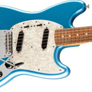 Fender Vintera 60s Mustang Electric Guitar, with 2-Year Warranty, Lake Placid Blue, Pau Ferro Fingerboard