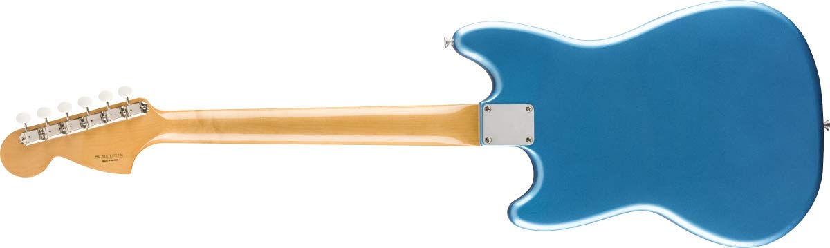 Fender Vintera 60s Mustang Electric Guitar, with 2-Year Warranty, Lake Placid Blue, Pau Ferro Fingerboard