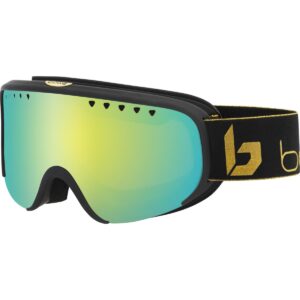 bollé - scarlett, black corp matte, sunshine cat 3, small-medium, goggles, feminine, adult