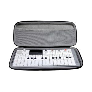 analog cases teenage engineering op-1 field/op-1 case - custom-fitted compact glide case for travel