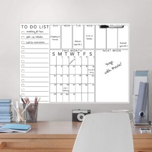 Wall Pops WallPops WPE3178 Get Organized Message Board, White & Off-White