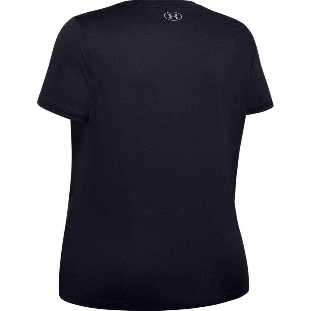 Under Armour Women's UA Tech Short Sleeve 1X Black