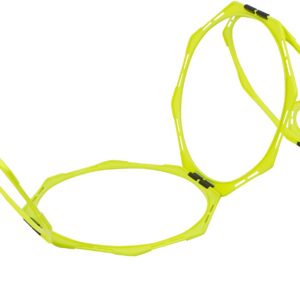 Trademark Innovations 24" Hexagonal Speed & Agility Training Rings - Set of 6 with Carry Bag (Yellow)