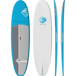 boardworks riptide all-water stand-up paddleboard (sup) – 10’6", blue/white/grey