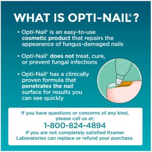 Opti-Nail Fungal Nail Repair Pen, Restores the Healthy Appearance of Nails Discolored or Damaged by Nail Fungus