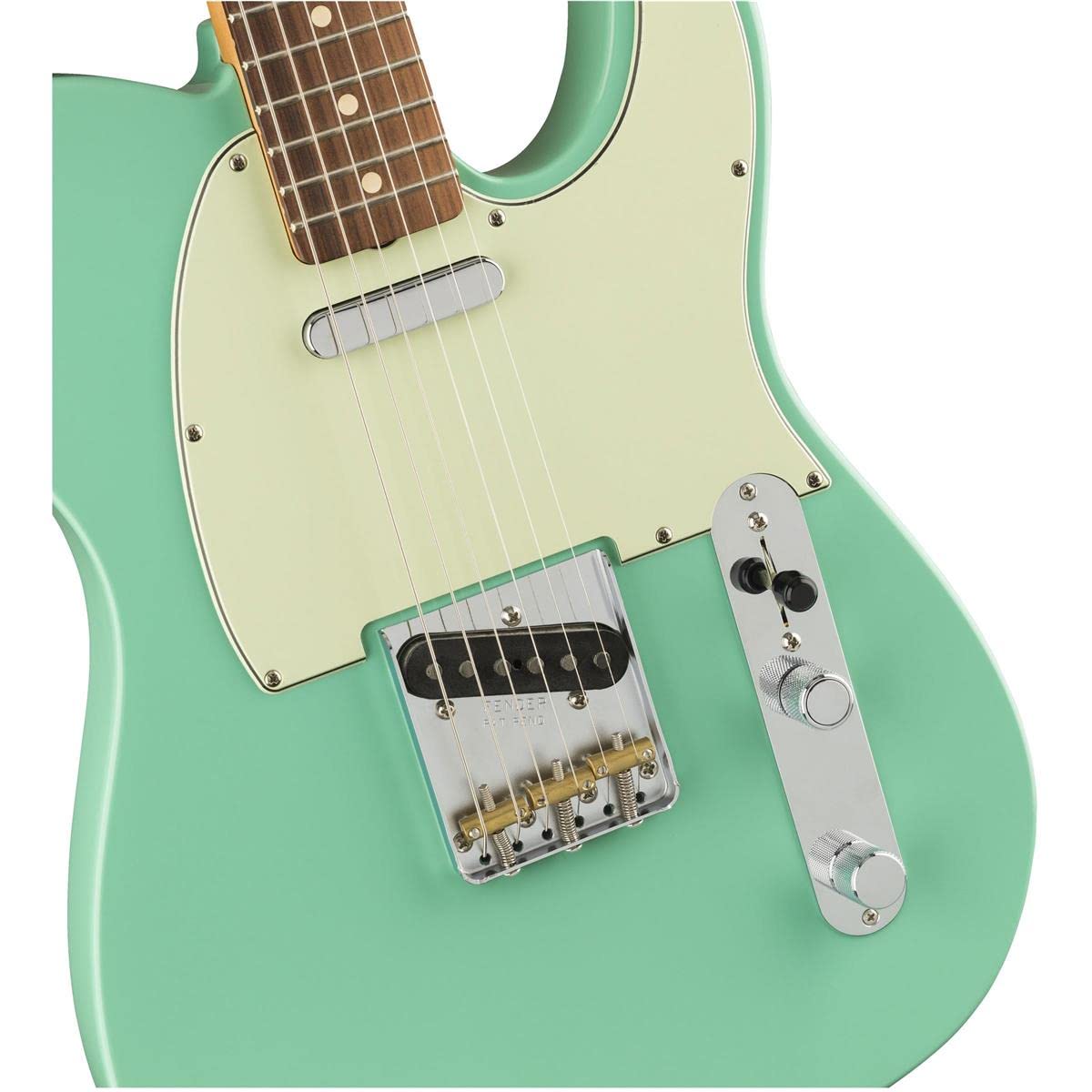 Fender Vintera 60s Modified Telecaster Electric Guitar, with 2-Year Warranty, Sea Foam Green, Pau Ferro Fingerboard