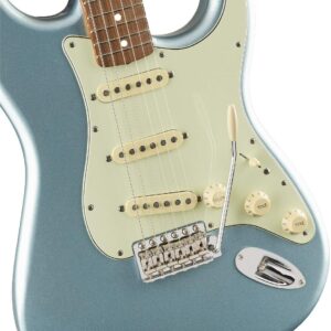 Fender Vintera 60s Stratocaster Electric Guitar, with 2-Year Warranty, Ice Blue Metallic, Pau Ferro Fingerboard