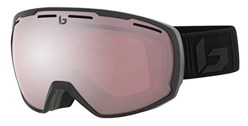 Bolle Laika Black Corp Matte/Vermillon Gun Cat.2 | Small-Medium - Snow Goggles Feminine-Adult