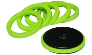 dead center archery products custom color o-ring 12 pack (green, small)