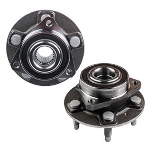 autoround 513288 pair wheel bearing and hub assembly compatible with chevy impala/malibu/equinox, gmc terrain, cadillac cts/xts, buick regal/lacrosse, saab 9-5, 5 lug fit front or rear