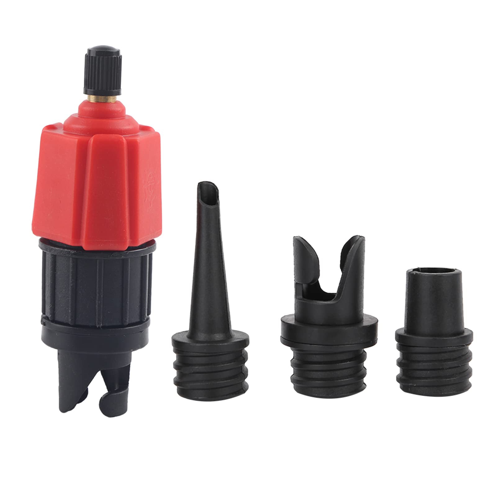 Kayak Boat Air Pump Adapter, Air Inflator Valve Adapter Accessory, Lightweight and Portable Air Nozzle Pump Adapter Kit for Inflatable Canoe Kayak Boat etc