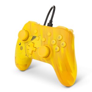 PowerA Wired Controller for Nintendo Switch - Pokémon: Pikachu Static, Gamepad, Game controller, Wired controller, Officially licensed