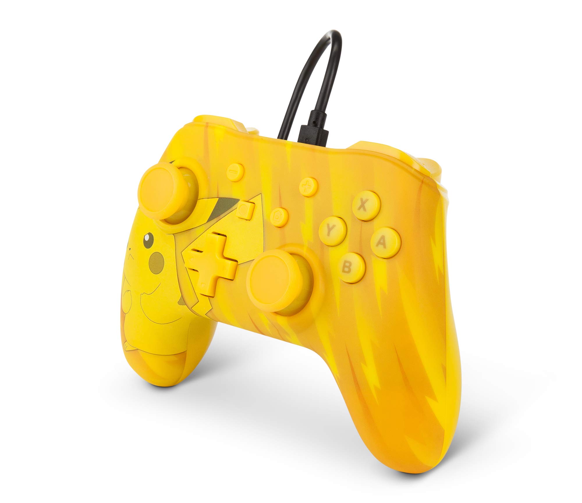 PowerA Wired Controller for Nintendo Switch - Pokémon: Pikachu Static, Gamepad, Game controller, Wired controller, Officially licensed