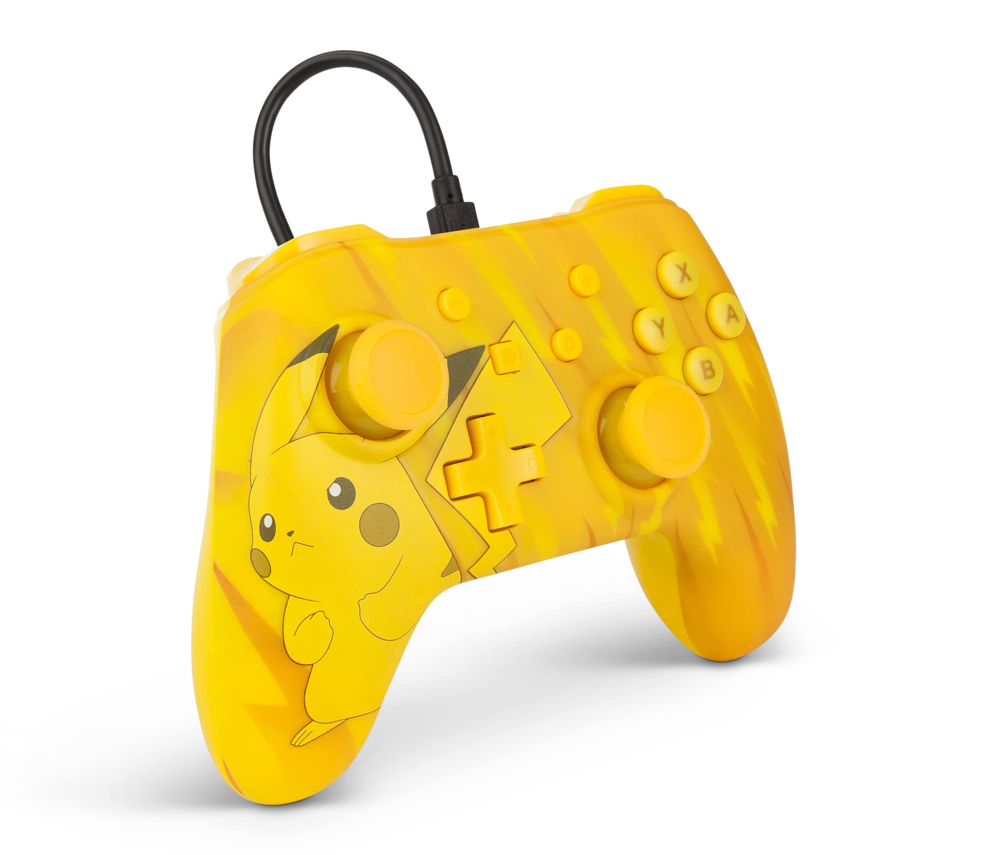 PowerA Wired Controller for Nintendo Switch - Pokémon: Pikachu Static, Gamepad, Game controller, Wired controller, Officially licensed