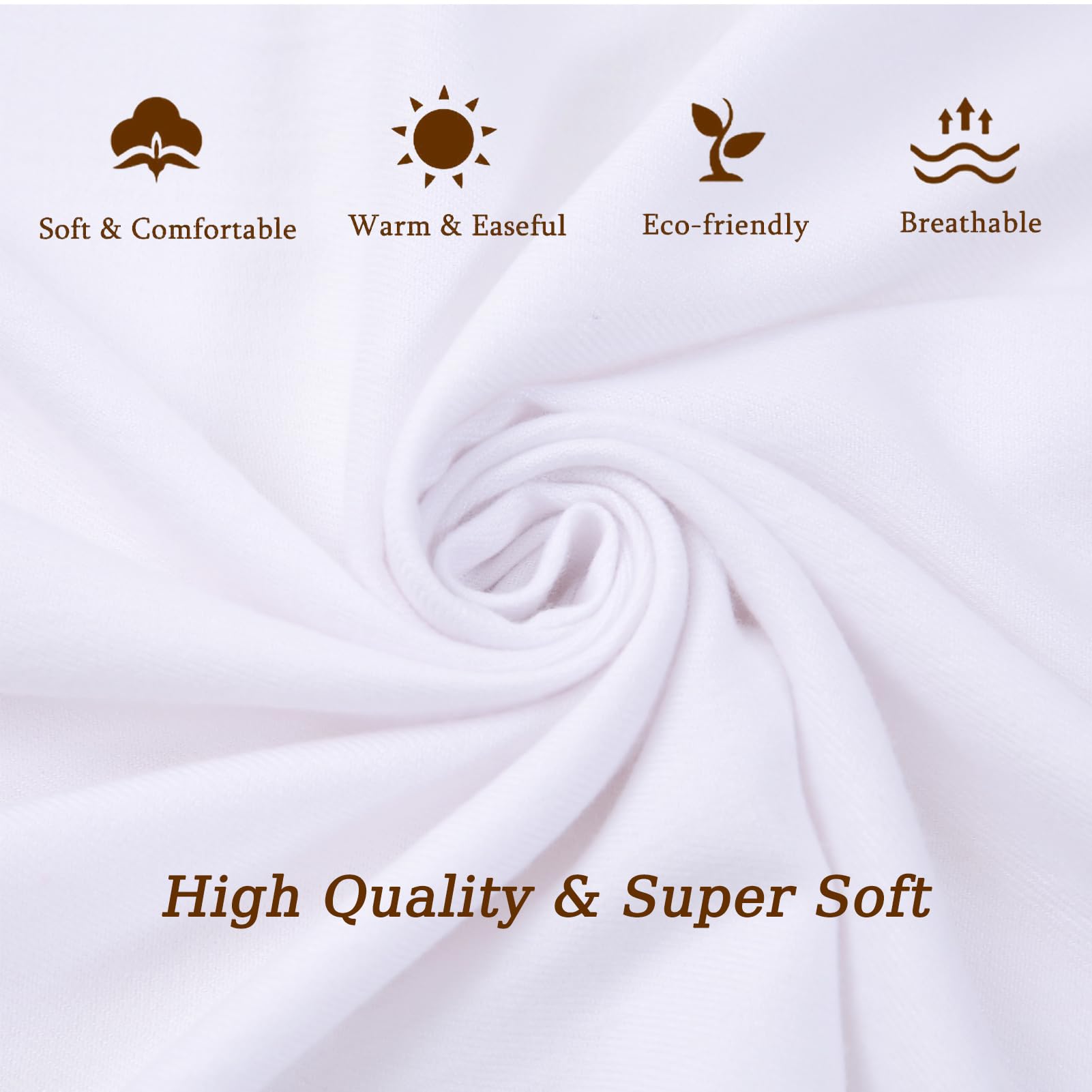 vimate Pashmina Shawls and Wraps, Women White Bridesmaid Pashmina Scarfs and Shawls for Wedding Bridal(White)