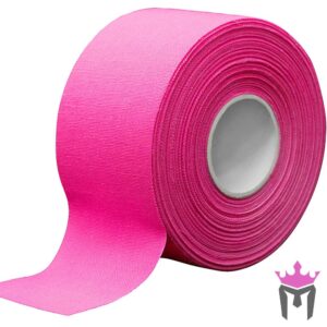 meister 15yd x 1.5" premium athletic trainer's tape for sports and medical (50% longer) - pink - 1 roll