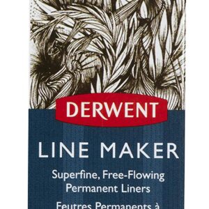 Derwent LINE Markers Black