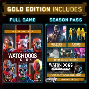 Watch Dogs: Legion Xbox Series X|S, Xbox One Gold Edition [Digital Code]