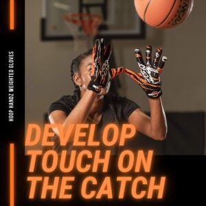 HOOPSKING Hoop Handz Weighted Basketball Dribbling Gloves