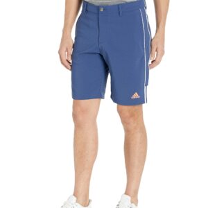 adidas Golf 3-Stripes Collection Dobby Shorts, Tech Indigo, 30"