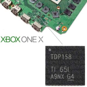 Gametown Repacement HDMI Chip TDP158 IC for Xbox One X Console