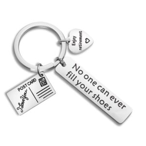 wusuaned mail carrier retirement keychain retirementgift for mail carrier postal worker