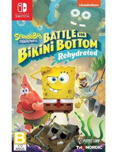 spongebob squarepants: battle for bikini bottom - rehydrated - nintendo switch