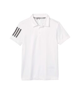 adidas 608808520 3-stripes golf polo shirt medium, boys, usd