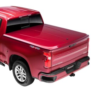 realtruck undercover lux one-piece truck bed tonneau cover | uc1186l-50 | fits 2019 - 2024 chevy silverado 1500 50(gaz)(wa8624) - olympic white 6' 7" bed (79.4")