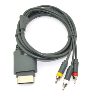 wiresmith standard rca av composite cable for xbox 360