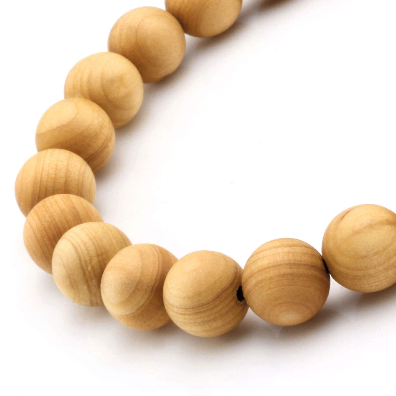 MILAKOO 5 Pcs Wood Prayer Bead Bracelet Mala Beaded Bracelets for Men Women 8mm