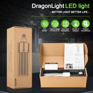 DragonLight 100W Commercial Grade Corn LED Light Bulb(800 Watt Equivalent) E26/E39 Large Mogul Base LED Lamp