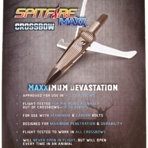 New Archery Products NAP Spitfire Maxx 125 X-Bow Tt 4-Pack