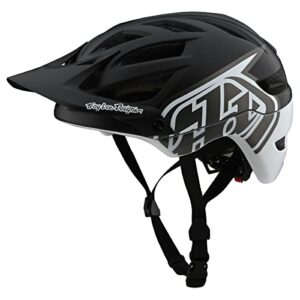 troy lee designs adult | trail | all mountain | mountain bike a1 mips classic helmet - (black/white, x-small)